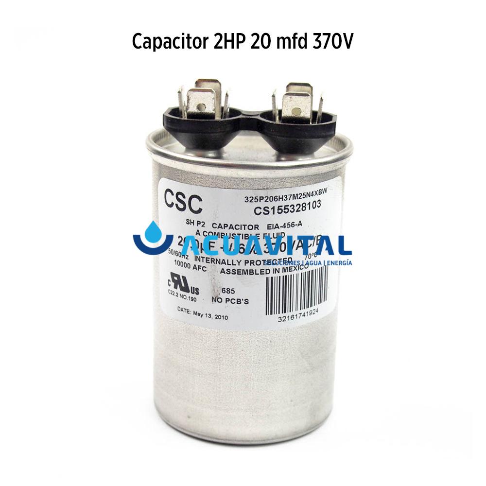 Capacitor caja arranque 20 Franklin 305204903
